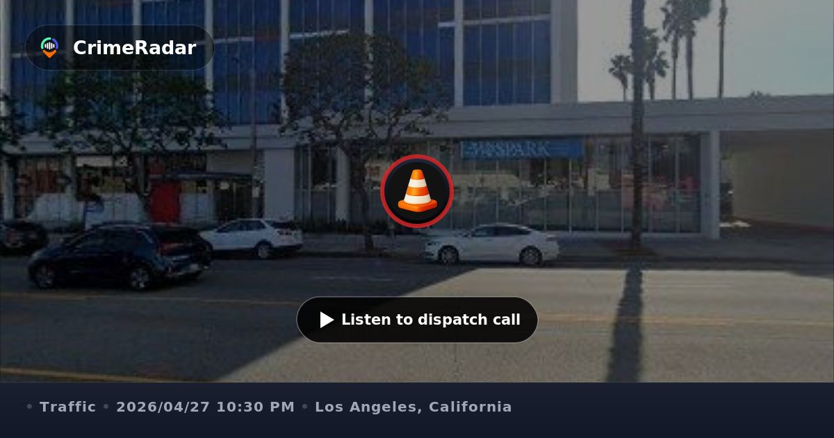 Vehicle crash involving blue Mini Cooper, Los Angeles CA | CrimeRadar