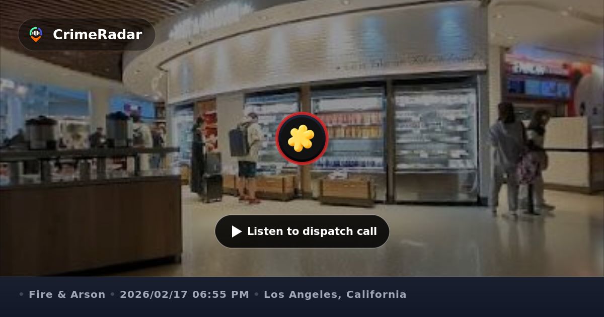 Glycol chemical spill at LAX Tom Bradley Terminal, Los Angeles CA ...