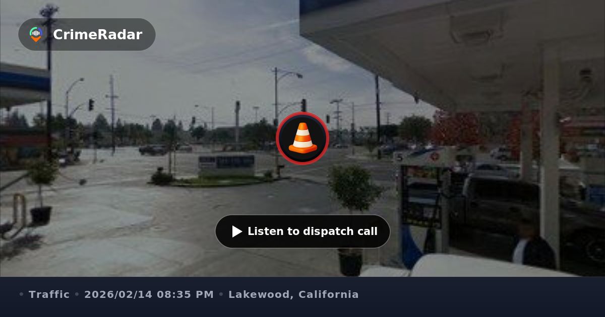 Traffic crash involving pedestrian on Norwalk Boulevard, Lakewood CA ...
