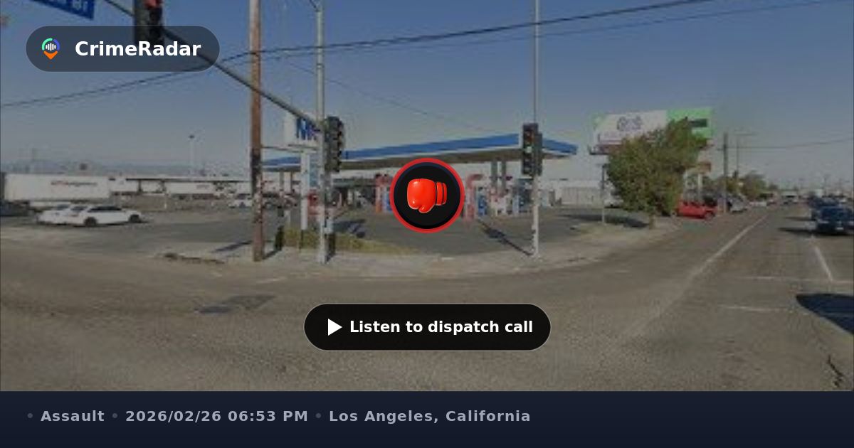 Woman assaulted near gas station at Washington and Alameda, Los Angeles ...