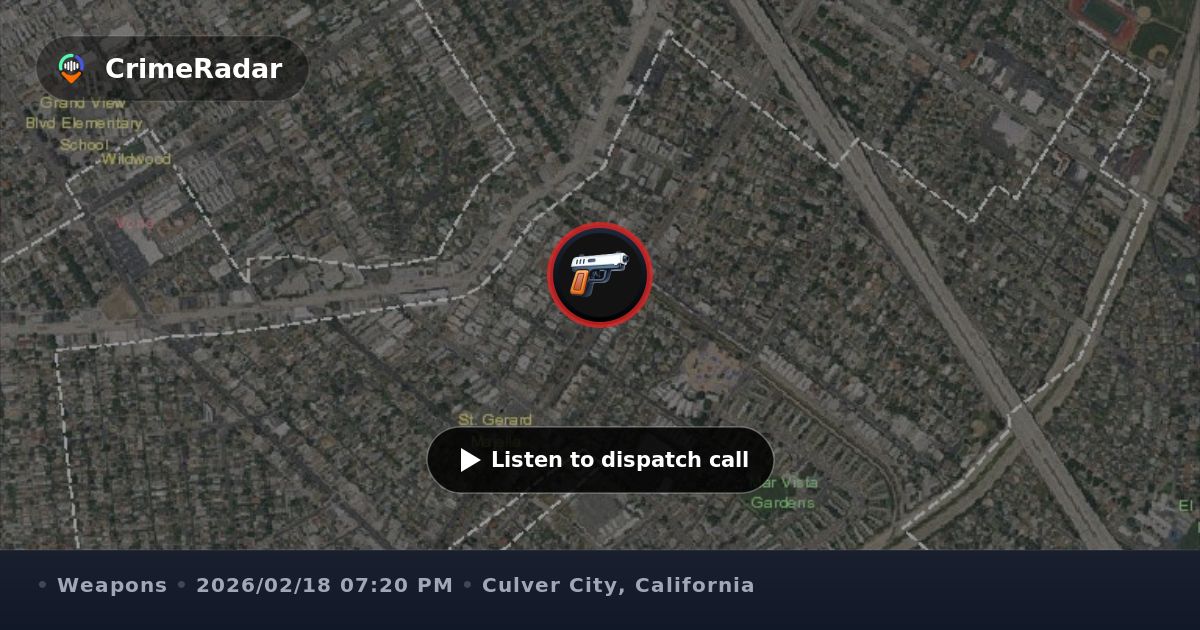 Police search for armed suspect on scooter near Mar Vista Gardens ...