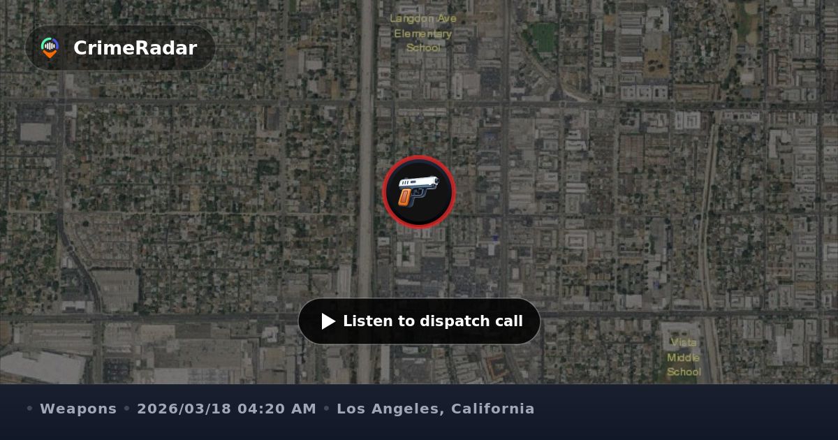 Man with gun assaults woman at Palm Tree Inn, Los Angeles CA | CrimeRadar