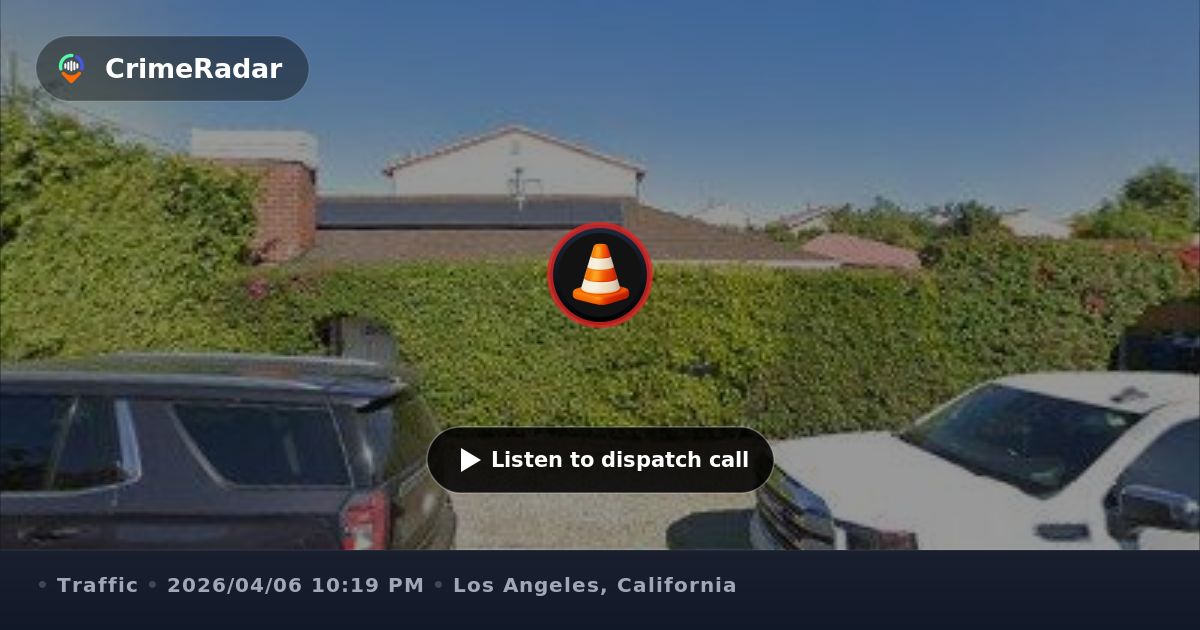 Traffic collision with injuries on Osborne Street, Los Angeles CA ...