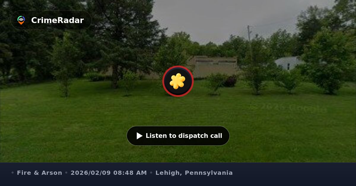 Fire crews respond to house fire near Route 309, Lehigh County PA ...