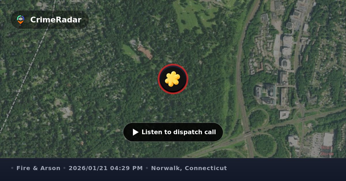 Fire alarm at state facility on Silvermine Ave, Norwalk CT | CrimeRadar