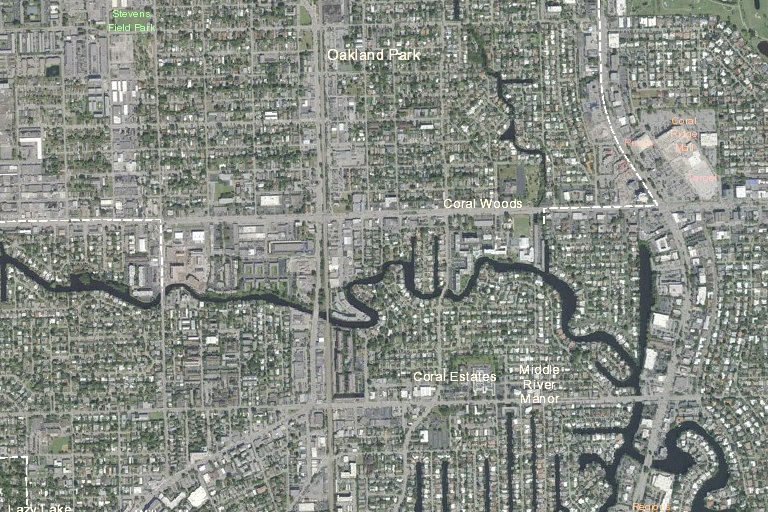 Car crashes into tree near Wilton Station Condos, Wilton Manors FL ...