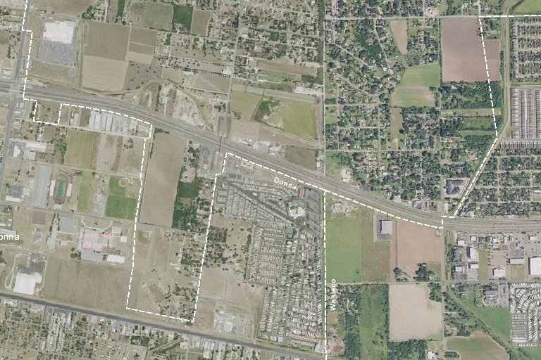 Small fire with heavy smoke reported near North Victoria Road, Donna TX ...