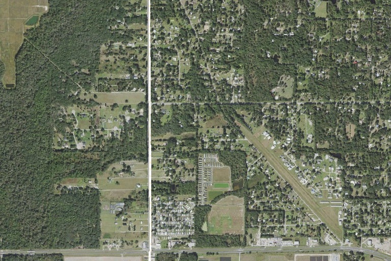 Structure fire near Imperial Drive north in Florida, Polk County FL ...