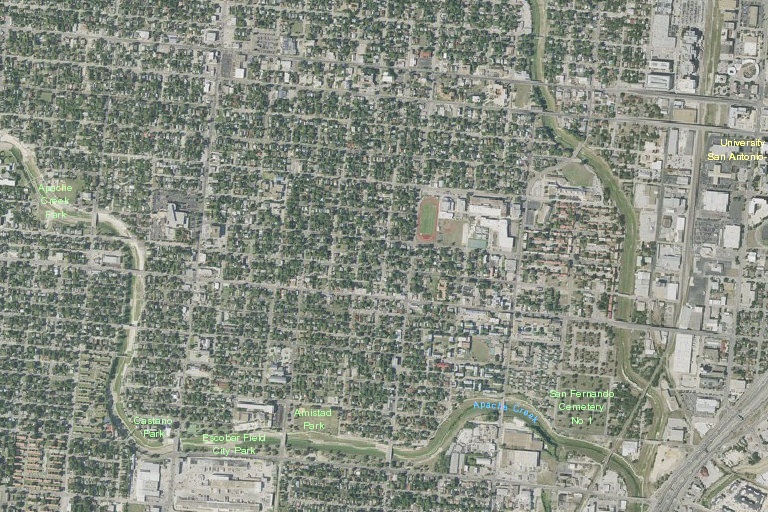 Vehicle fire reported near S Brazos St in San Antonio, San Antonio TX ...