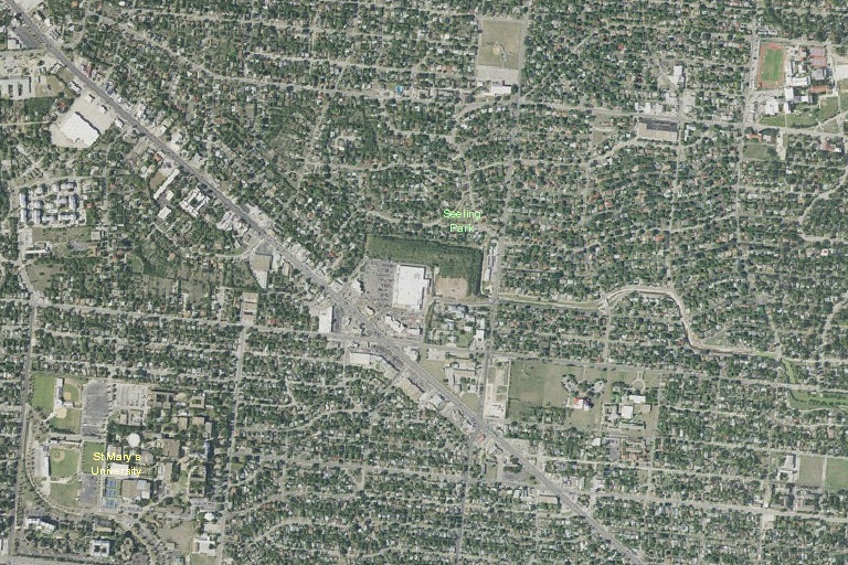 Fire reported near Notre Dame Dr and Wake Forest, San Antonio TX ...