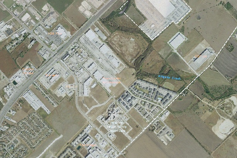 Medical unit transporting patient to hospital, New Braunfels TX ...