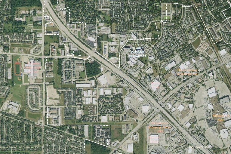 Motor vehicle incident near Mills road and west fm 1960 road, Houston ...