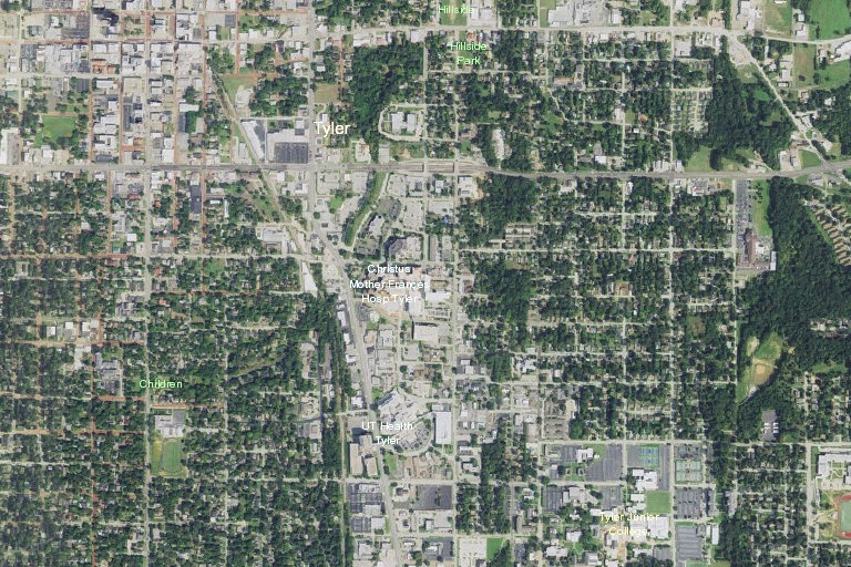 Family disturbance near south Beckham hospital, Tyler TX | CrimeRadar