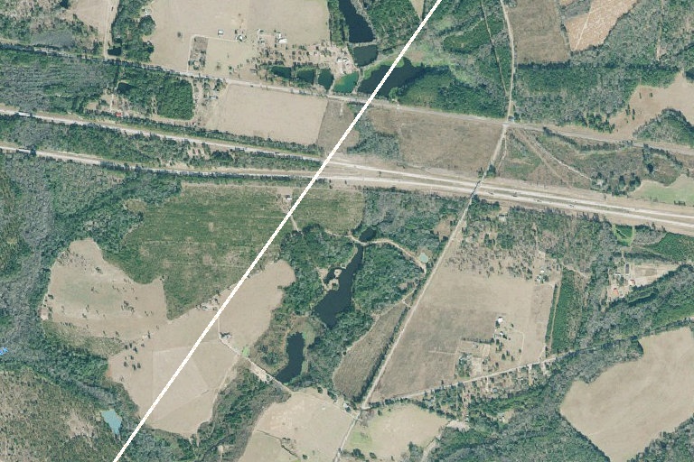 Vehicle broken down blocking road at Cool Springs Church, Candler ...