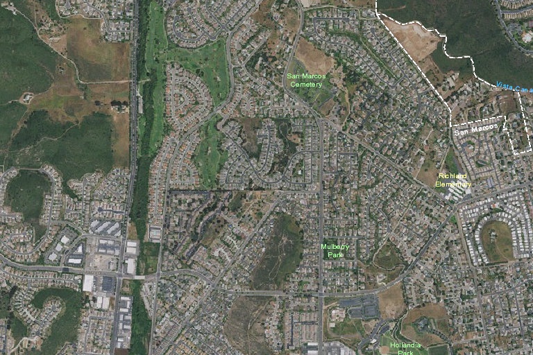 Residential fire alarm near Elderberry Court, San Marcos CA | CrimeRadar