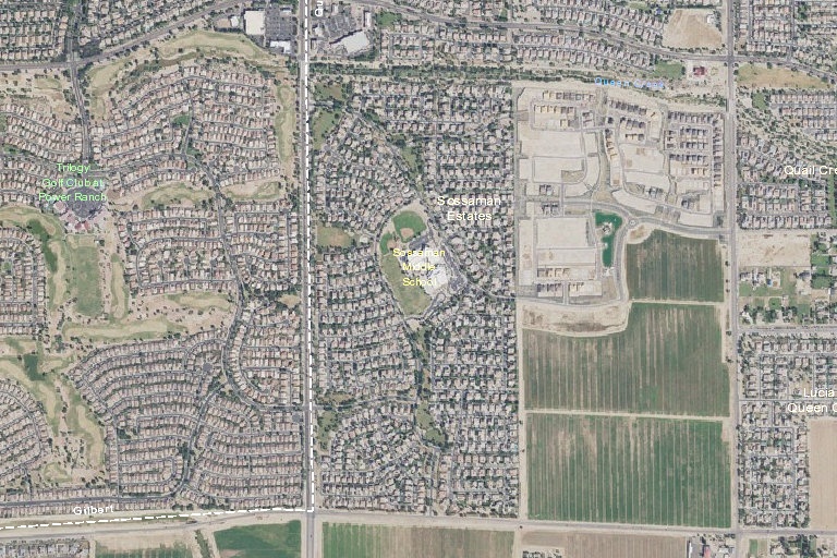 Trash fire near South 187th Way in Queen Creek, Queen Creek AZ | CrimeRadar