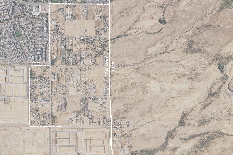 Person trapped in vehicle after incident on Meridian Rd, Mesa AZ ...