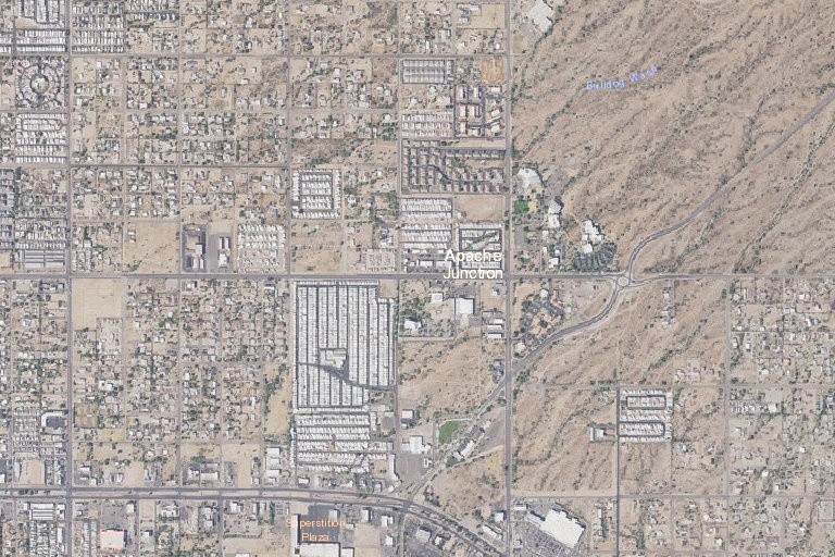 Traffic control near parade route on Apache Trail, Apache Junction AZ ...