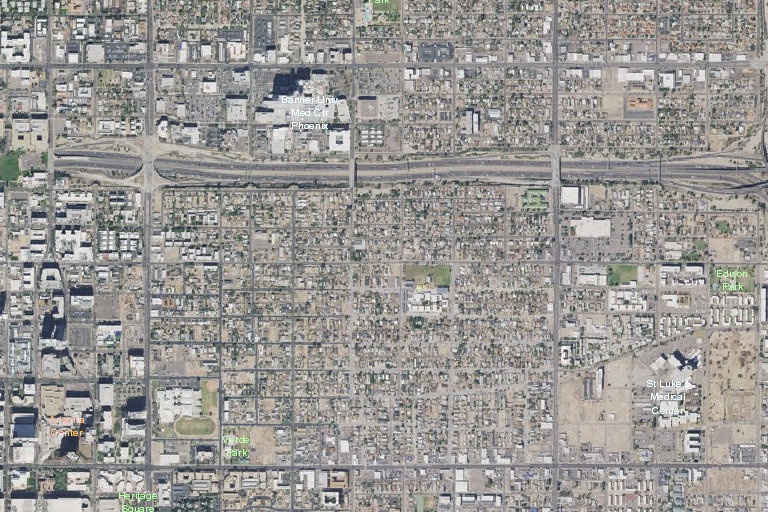 House fire reported near east garfield street in phoenix, Phoenix AZ ...