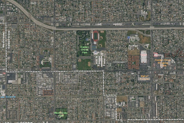 Chemical spill near Oasis Avenue and Riverton Circle, Orange County CA ...