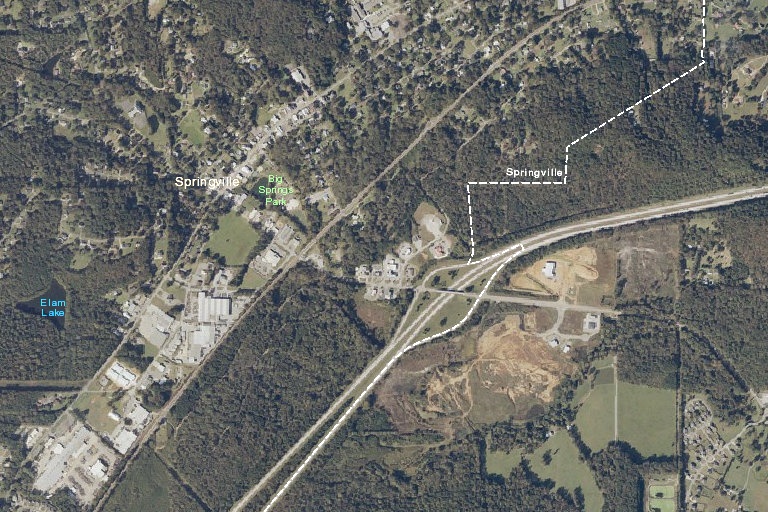 Two-vehicle crash near Marietta Rd Chevron, Springville AL | CrimeRadar