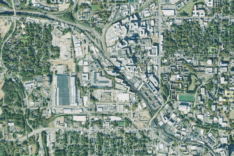 Large brush fire near Donald Lee Hollowell Parkway, Atlanta GA | CrimeRadar