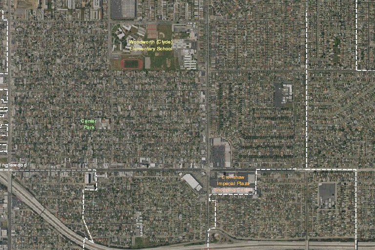 Vehicle strikes pedestrian near Crenshaw Blvd and 118th Pl, Inglewood ...