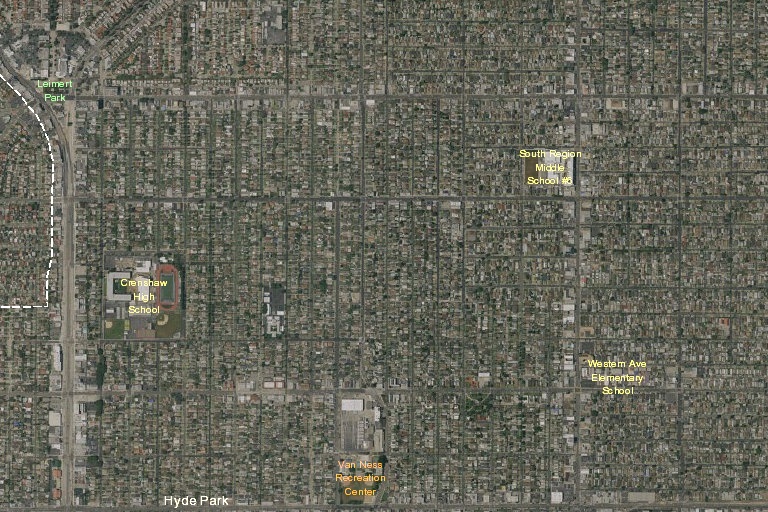 Domestic violence reported at West 54th Street address, Los Angeles CA ...