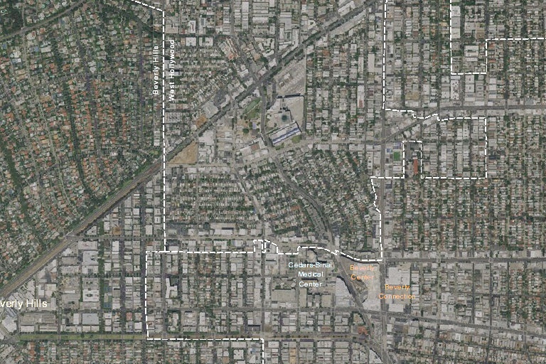 Vehicle flees traffic stop near Gracie Allen Dr, Los Angeles CA ...