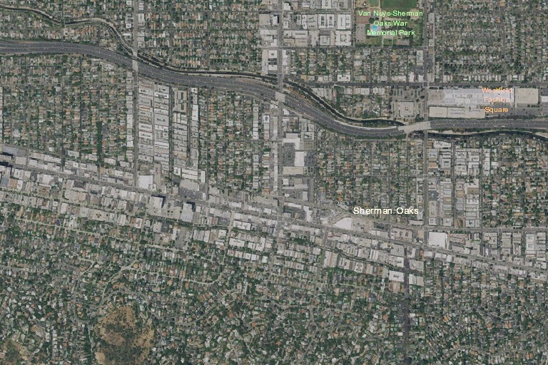 Traffic collision near Ventura Blvd office building, Los Angeles CA ...