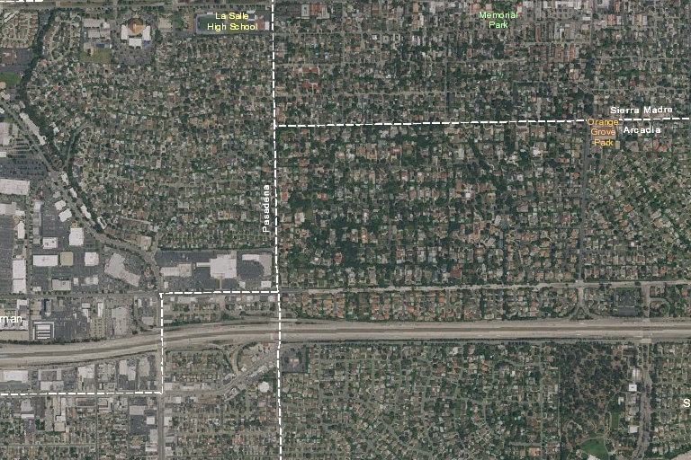 Fire crews address building fire near Foothill Blvd, Pasadena CA ...