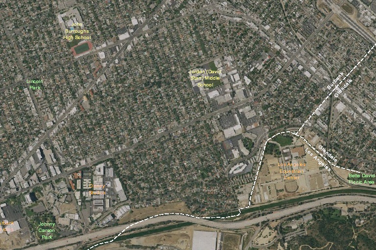 Vehicle crash near Forest Lawn and Zoo drives, Los Angeles CA | CrimeRadar