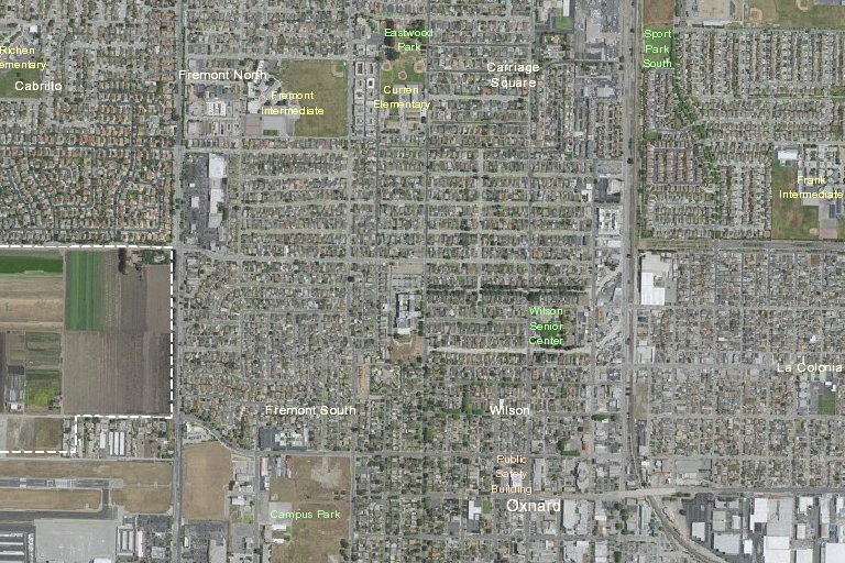 Power line down blocking traffic near Magnolia Ave, Oxnard CA | CrimeRadar