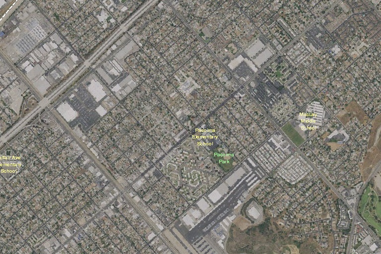 Shooting reported near Ilex Avenue and Pierce Street, Los Angeles CA ...