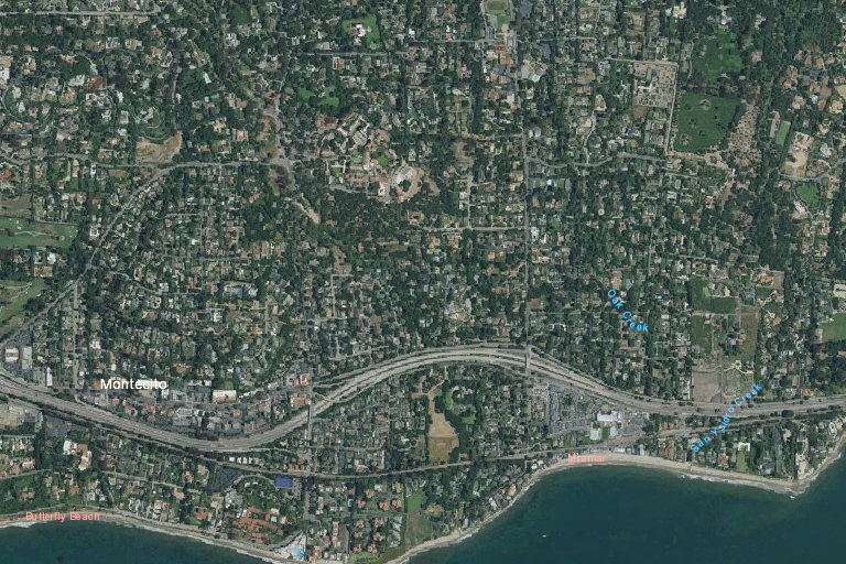 Fire alarm reported near coast village road in montecito, Montecito CA ...