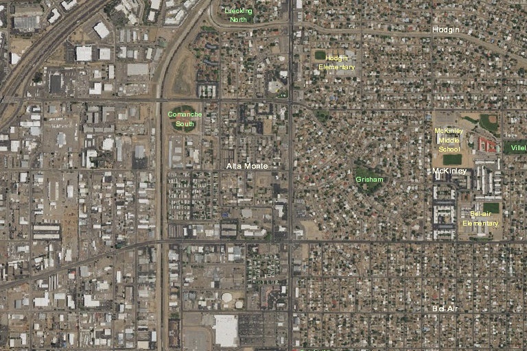 Small outside fire near Claremont and Wellesley, Albuquerque NM ...