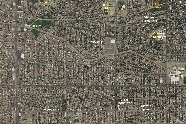 Possible structure fire near Candelaria and San Pedro, Albuquerque NM ...