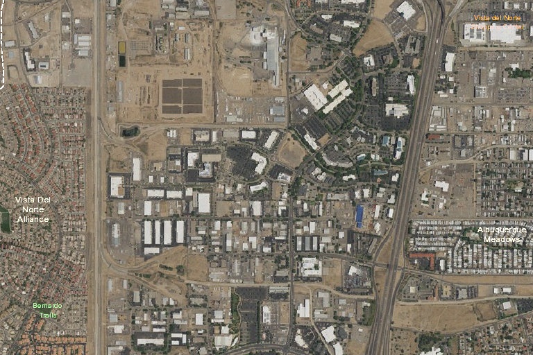 Fire alarm at commercial building on Ellison St, Albuquerque NM ...