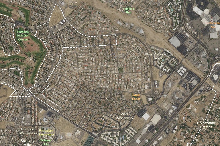 Small outside fire near Eagle Ranch Road NW and Riverside, Albuquerque ...