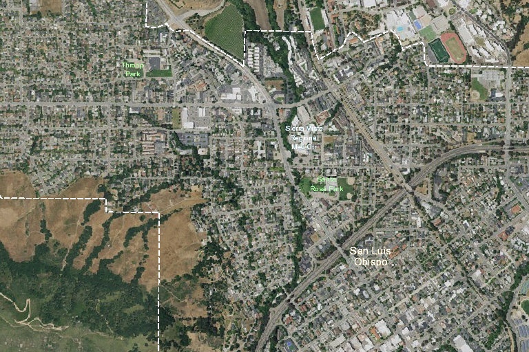 Medical emergency from fall near broad and garden creek, San Luis ...