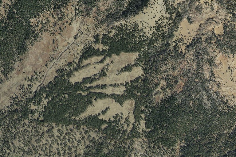 wildland fire reported near forest service road 522, Coconino County AZ ...