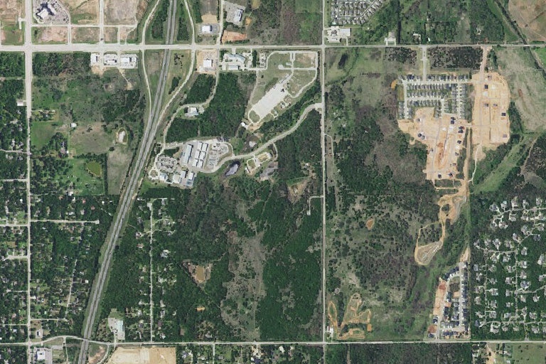 Chevy truck abandoned on jack facing wrong direction, Edmond OK ...