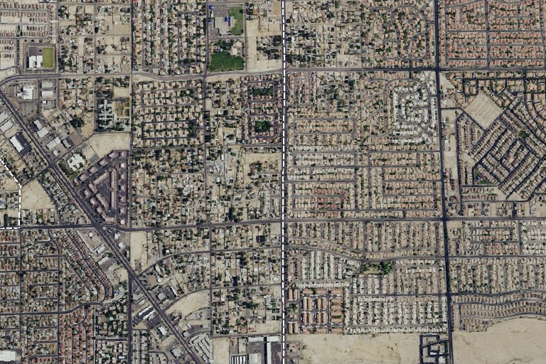 Vehicle facing wrong way near North Decatur Boulevard, Las Vegas NV ...