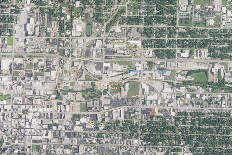 Officers conduct traffic stop near St. Louis and National, Springfield ...