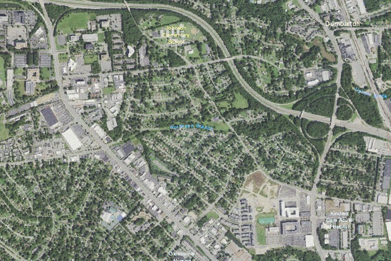 Water leak from broken sprinkler pipe in residential building, Richmond ...