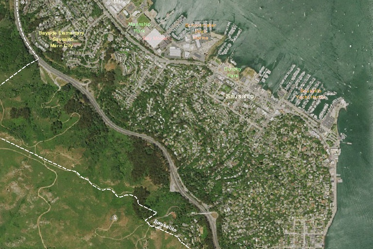 Possible DUI driver on Highway 101 near Sausalito, Sausalito CA ...