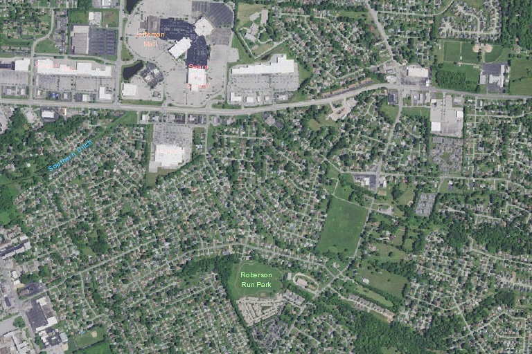 Fire unit arrives near Red Cedar Way, Louisville KY | CrimeRadar