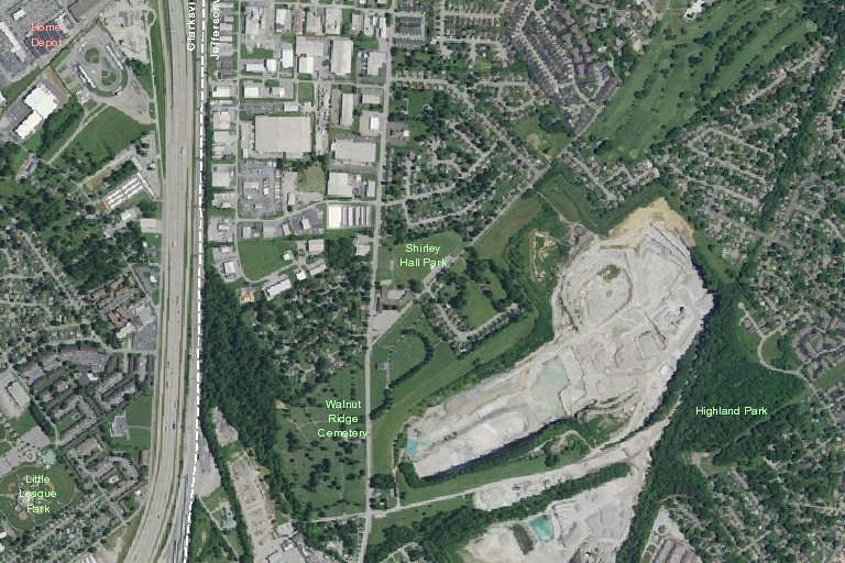 Small fire near football field at TJ School, Jeffersonville IN | CrimeRadar