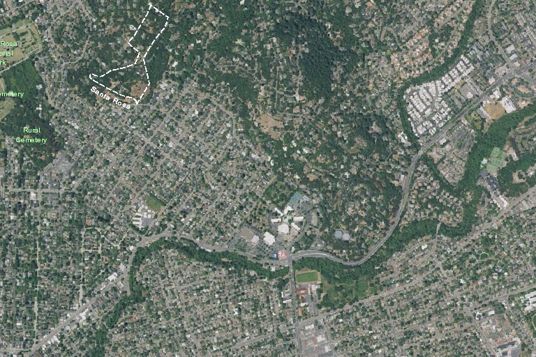 One vehicle accident near 4th Street in Santa Rosa, Santa Rosa CA ...