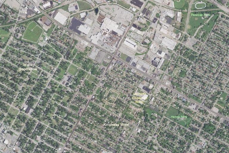 Motor vehicle accident at greer avenue and kingshighway, St. Louis MO ...